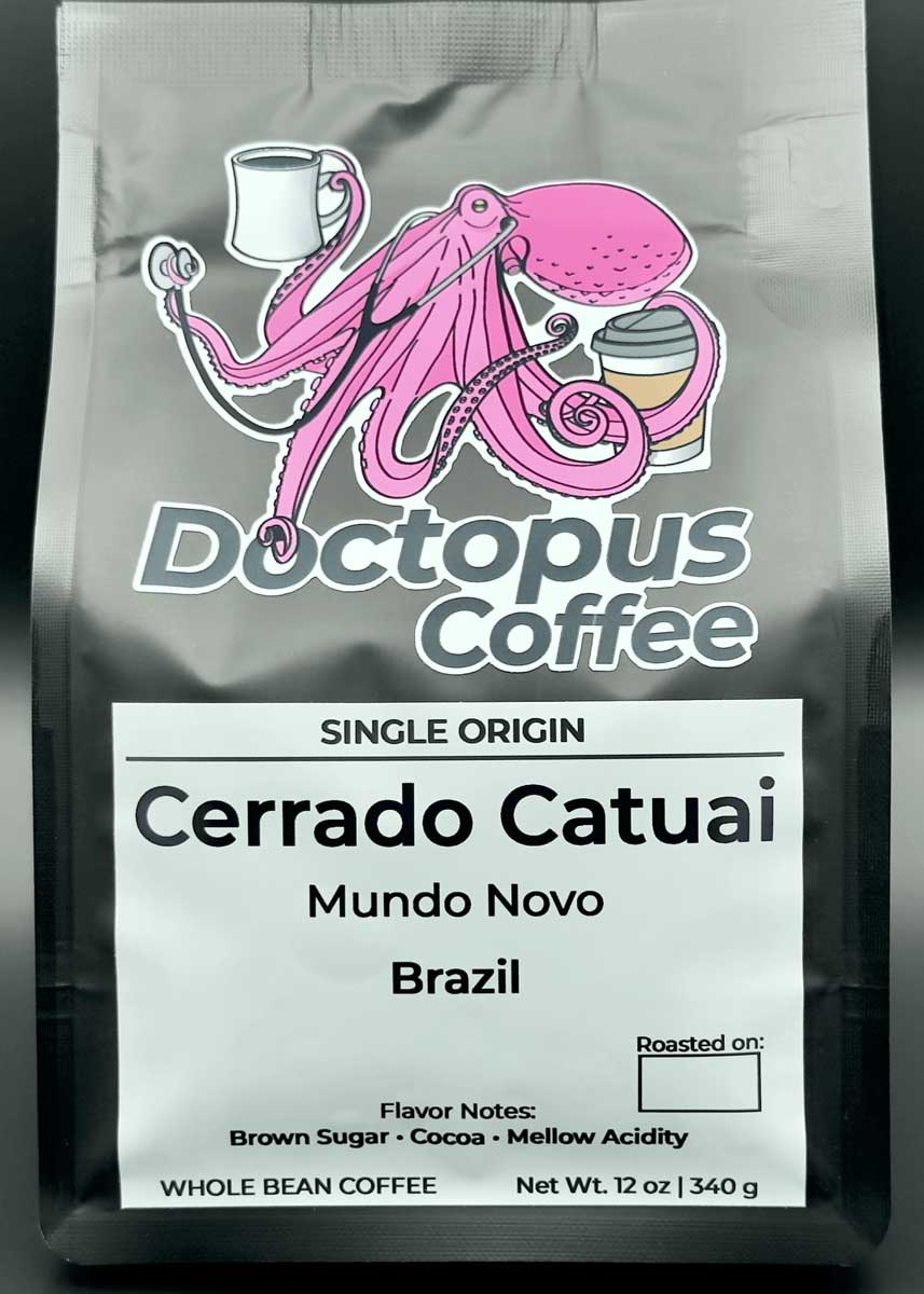 Cerrado Catuai Brazilian Coffee | Single Origin | Doctopus Coffee